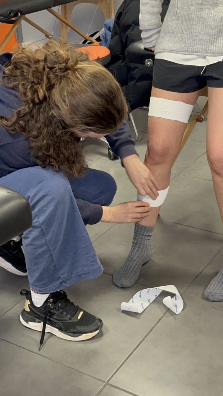 Le Strapping en Kiné du Sport | SSK Formation