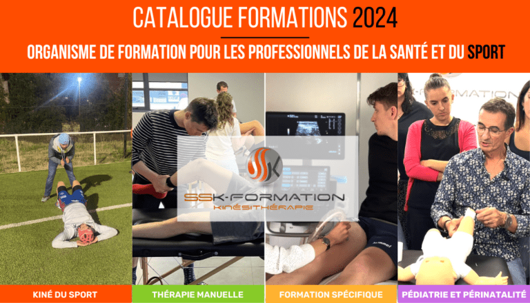 Nouveau Catalogue Formation Continue SSK Kiné 2024 | SSK Formation